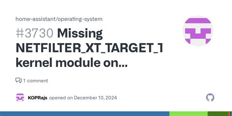 Missing Netfilterxttargettcpmss Kernel Module On Odroid N2 · Issue
