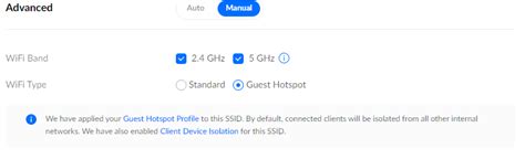 Guest Network Vlan And Wifi Settings Rubiquiti