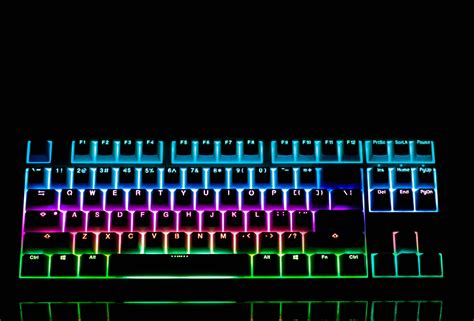 My Ducky One TKL RGB With White Case Came In Today Decided To Practice Some Low Light