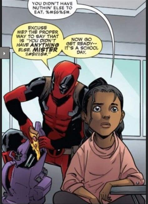Deadpool And Daughter °° Deadpool And Spiderman Marvel Comics