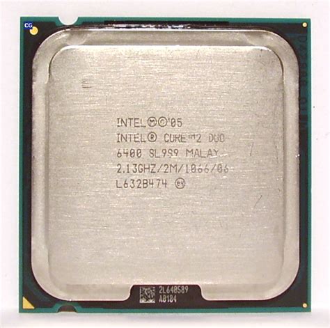 Intel Core Duo E HH PH M BX E Information Cpu Galerie De