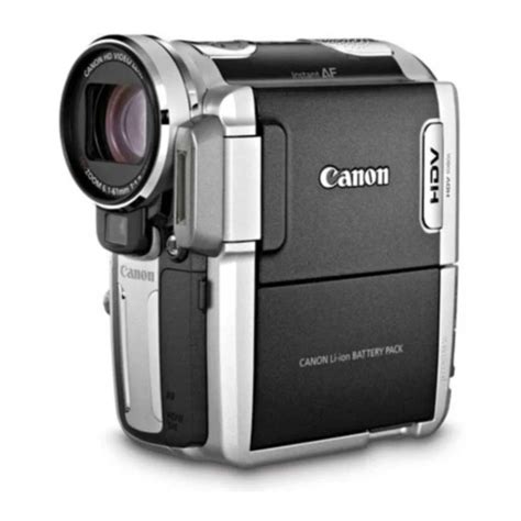 CANON HV10 INSTRUCTION MANUAL Pdf Download | ManualsLib