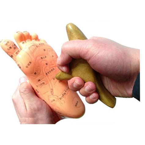 Wooden Massage Stick Acupuncture Massage Rod Acupuncture Point Rod Foot Massage Tool Camphor