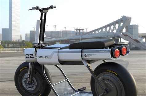 This Spacecraft Inspired Trendy Urban Scooter Is In Part Powered By