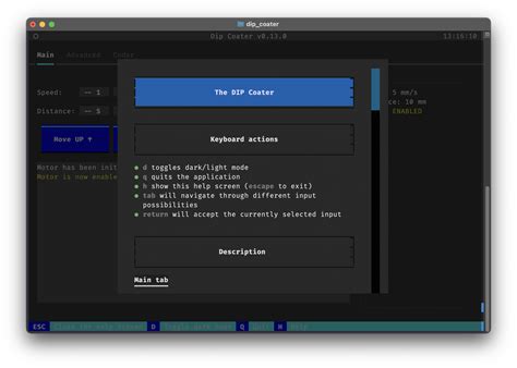 Github Ivs Kuleuvendipcoater A Terminal Textual App To Control A