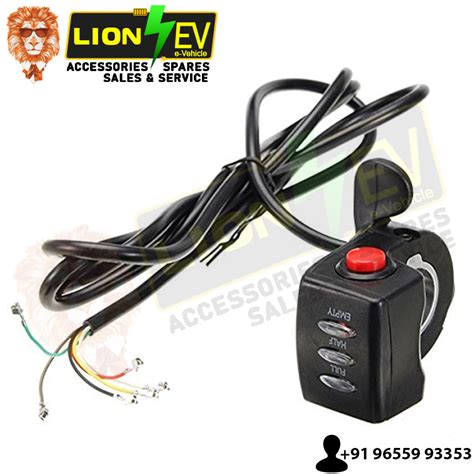 Buy Lion Ev Battery Led Indicator Thumb Throttle Light Electric Scooter Best Price Lionev