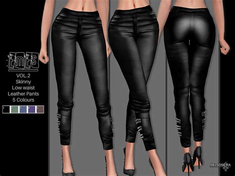 Quatro Leather Pants