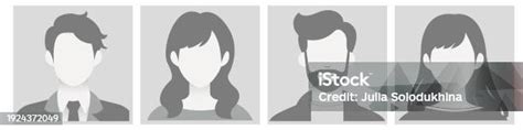 회색조 아바타 사용자 프로필 인물 아이콘 성 중립 실루엣 알 수 없거나 익명의 개인에 대한 프로필 사진 이 일러스트레이션은 소셜