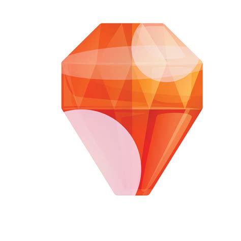 Red Ruby Icon Cartoon Style 14370558 Vector Art At Vecteezy