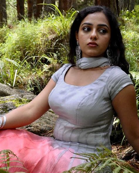 Nithya Menen Looks Too Hot In Blouse And Skirt Glamsundari In