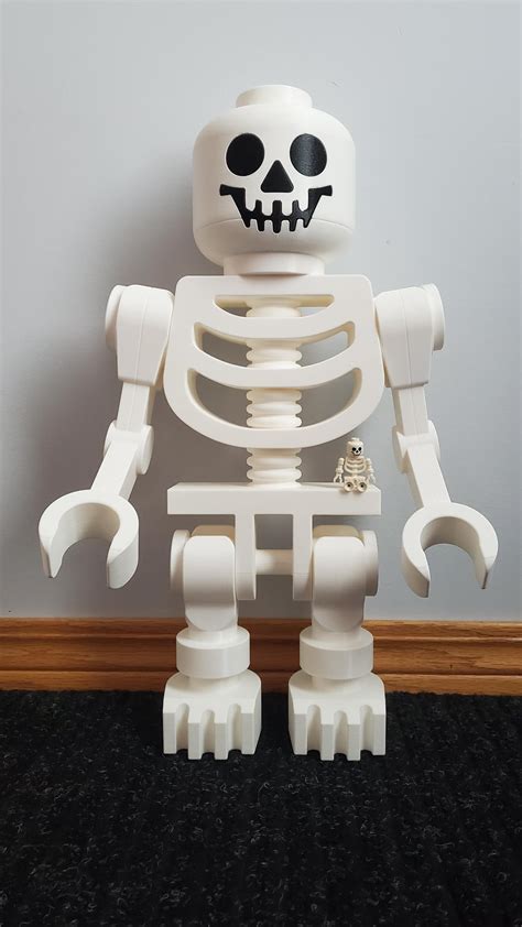 Happy Halloween From My Giant Skeleton To Yours R Lego