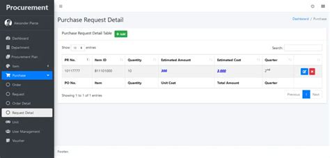 Procurement System In PHP And Bootstrap Procurement System In PHP And Bootstrap