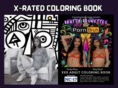 Sex Coloring Book Digital Download Erotic Porn Coloring Pages Pornbruh Vol Bratty
