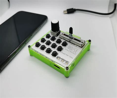 Noise Machine Nmsve Pocket Sized Bluetooth Le Midi Controller Reverb