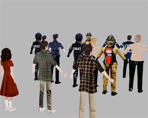 Ps1 Psx Style Retro Character Pack V1 By Halfhuman