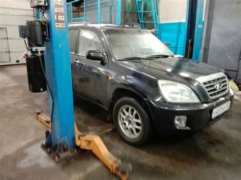 Резина и колодки — Chery Tiggo 1 2 л 2008 года шины Drive2
