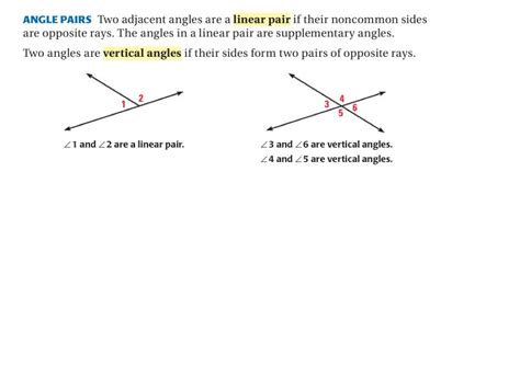 geometry linear pair