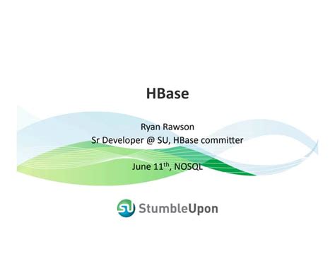 Hbase Nosql Ppt