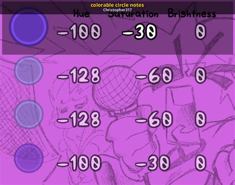 Colorable Circle Notes Modding Tool For Friday Night Funkin Fnf Modding Tools