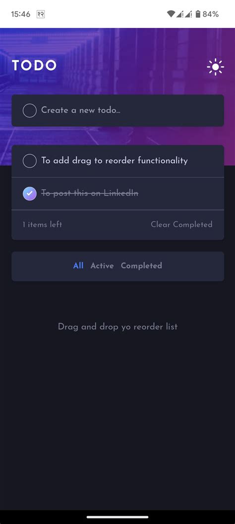 Suresh Dahal On Linkedin I Have Completed A Todo App Challenge From Frontend Mentor It Has