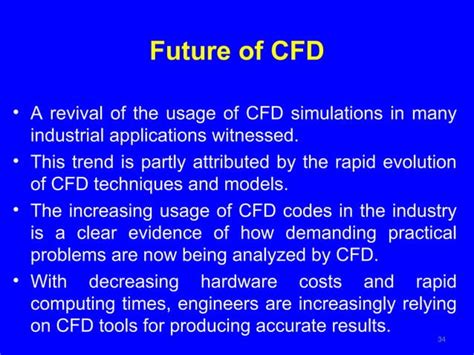 Introduction To Computational Fluid Dynamics Ppt
