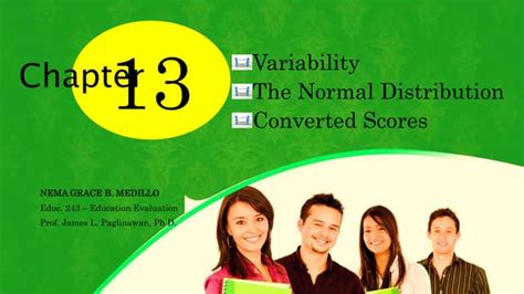 Variability The Normal Distribution And Converted Scores Pptx
