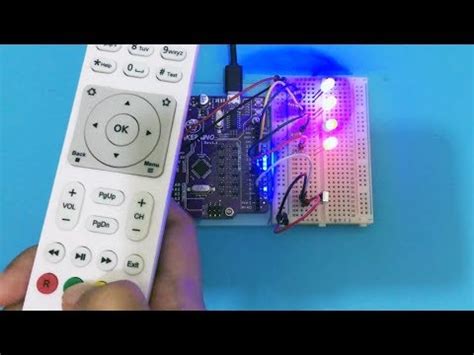 Control LEDs Using IR Remote On Arduino Arduinoproject Diy YouTube