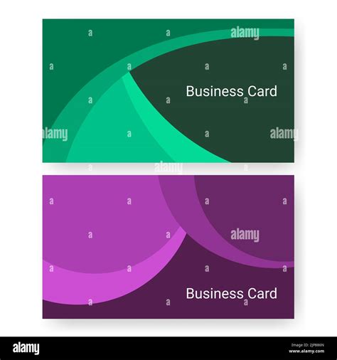 business card name template set background stock vector image and art alamy