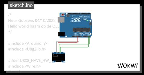Oled Naam Wokwi Esp32 Stm32 Arduino Simulator