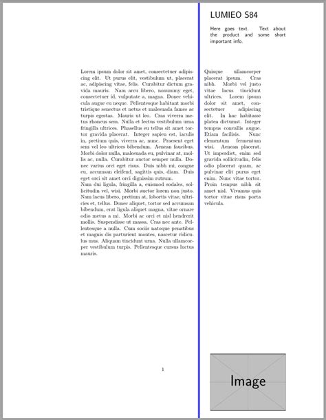 Margins Cant Make Vertical Line That Fills The Page TeX LaTeX Stack Exchange
