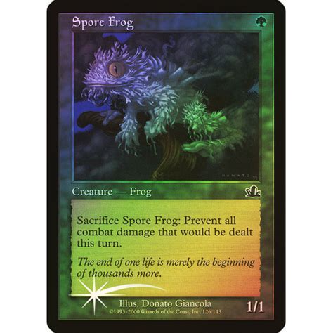 Edh Playtest Cards Spore Frog Green Shopee Philippines