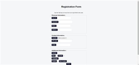 Webleb Free Html Css And Javascript Code Snippets Ui Elements