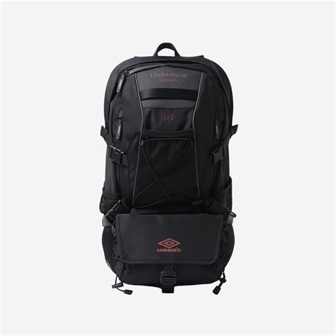 언더마이카 X 엄브로 투웨이 백팩 블랙 Undermycar Kream