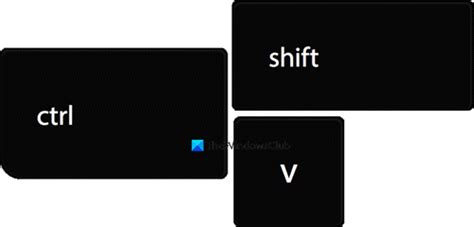 Untitled Using The Ctrl Shift V Shortcut