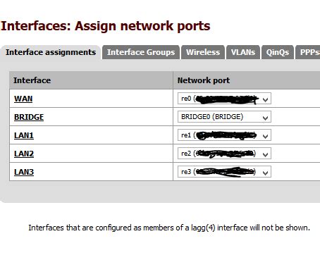 Bridge Multiple LAN Ports NICs In PfSense 2 1 Tech Qualityology