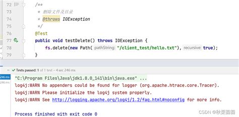 Hdfs：3、api客户端操作hdfs Api访问 Csdn博客
