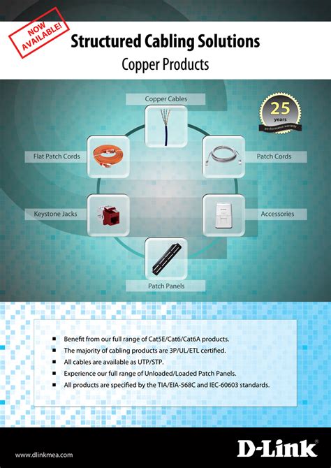 D Link Structured Cabling Solutions Copper Products
