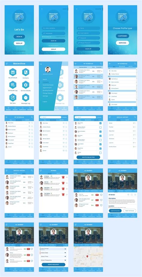 Booking App UI Design On Behance