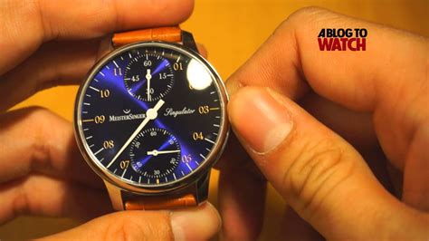Meistersinger Singulator Regulator Watch Review - YouTube