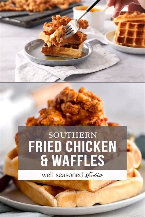 Southern Fried Chicken And Waffles Artofit