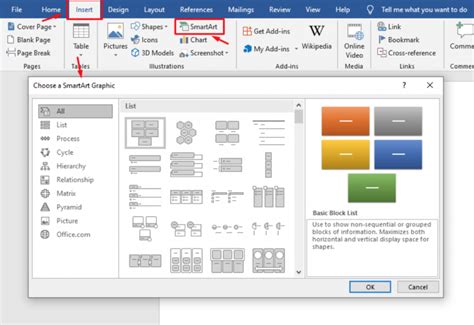 √ Cara Membuat Flowchart Di Word Dengan Smartart