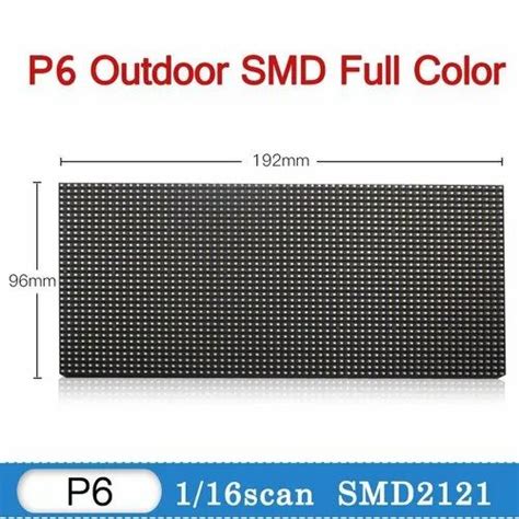 RGB Wall Mounted P Outdoor Led Display Board Dimension Custmise At Sq Ft In Navi Mumbai