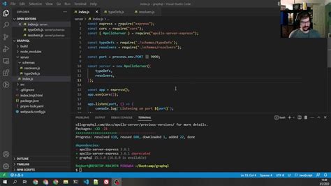 graphql part 1 typedefs apollo server and apollo sandbox youtube