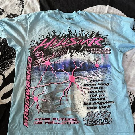 Hellstar World Tour Tee Depop