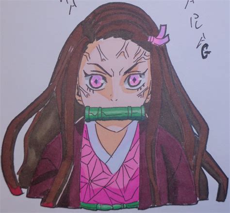 How To Draw Nezuko Kamado From Kimetsu No Yaiba Anime Character Images And Photos Finder