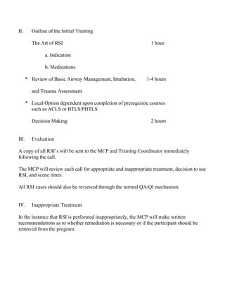 Rapid Sequence Intubation RSI PDF