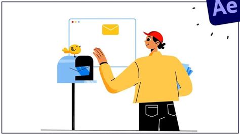 2d Explainer Character Animation In After Effects Duik Bassel 2 After Effects Animated