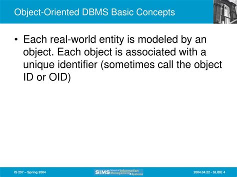 Ppt Object Oriented Database Development Hoffer Chap 15 Powerpoint