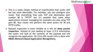 QoS Classification On Cisco IOS Router PPTX Computer Networking Computing