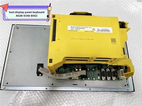 100 Original Fanuc Cnc Machine Fanuc Spindle Controlhost Display Panel Keyboard A02b 0348 B502